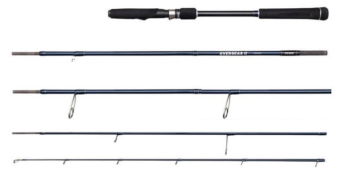 Penn Overseas ll Inshore Travel Spinning Rods 7ft,8ft,9ft or 10ft ...
