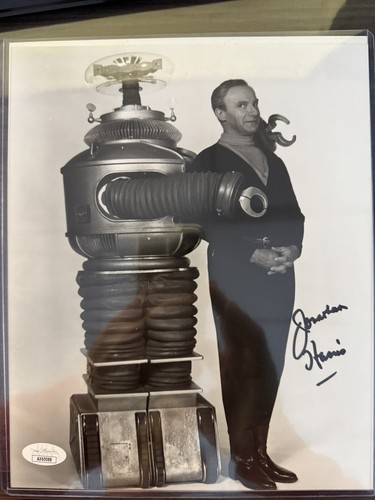 JONATHAN HARRIS HAND SIGNED AUTOGRAPHED DR. SMITH LOST IN SPACE JSA/COA ...