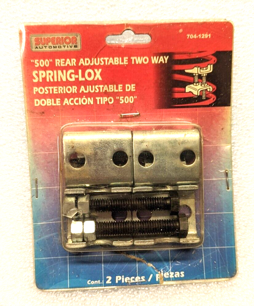 Superior Automotive 500 Two Way Spring-Lox Rear Adjustable 704-1291 NOS ...