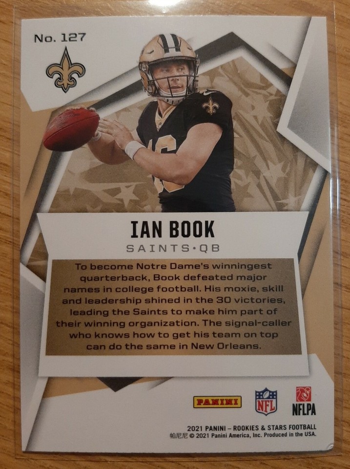 2021 PANINI ROOKIES & STARS IAN BOOK ROOKIE #127 NEW ORLEANS SAINTS | eBay