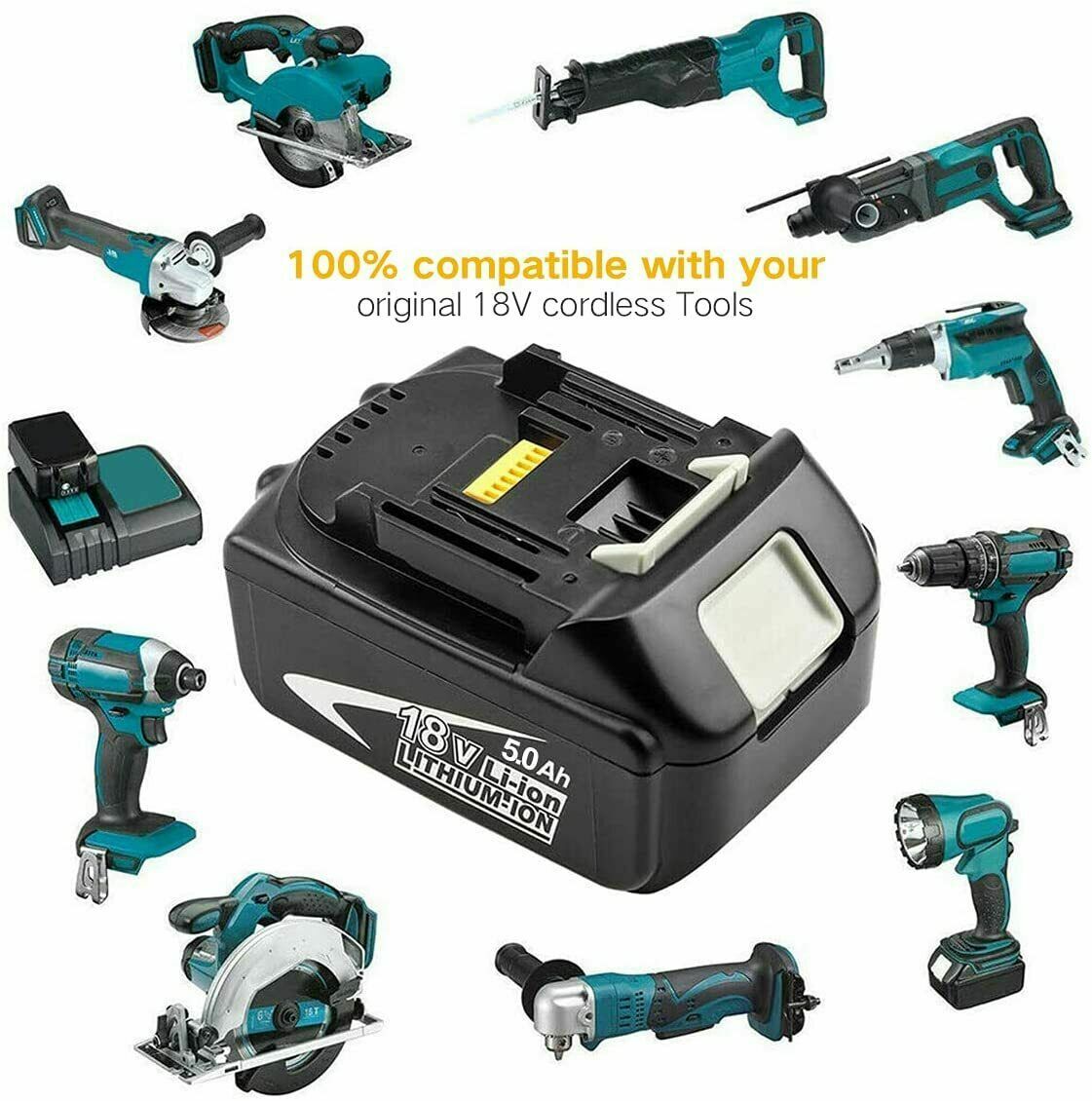 Makita Akku 18v 9ah