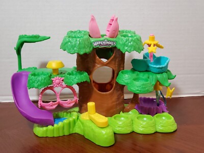 Hatchimals Playset Treehouse Nursery Hatchery Colleggtibles With Handle ...