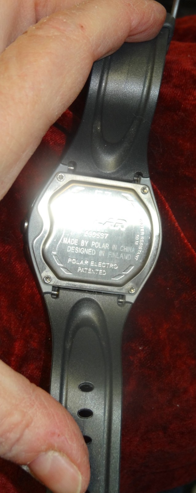 MEN'S F7 POLAR GRAY DIGITAL WATCH W/ LIGHT, TIME, DAY DATE, EXERCISE ...