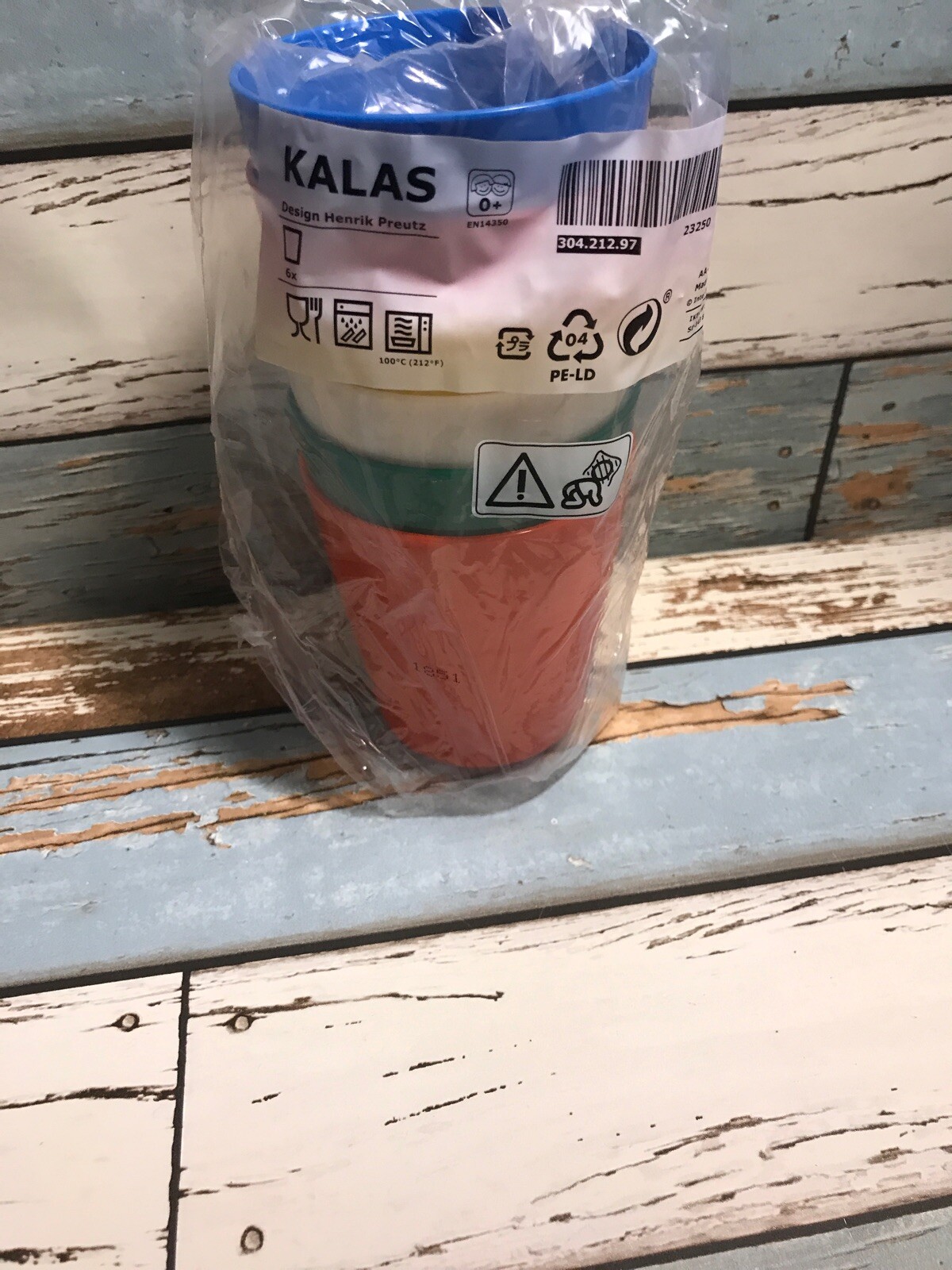 IKEA Kalas Tumbler Multicolor Cup 6 Pack for sale online | eBay