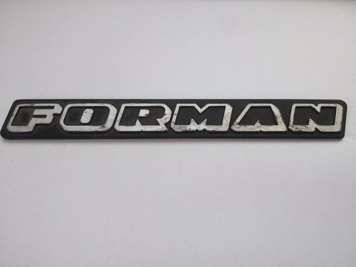 OEM SKODA FORMAN rear boot badge | eBay