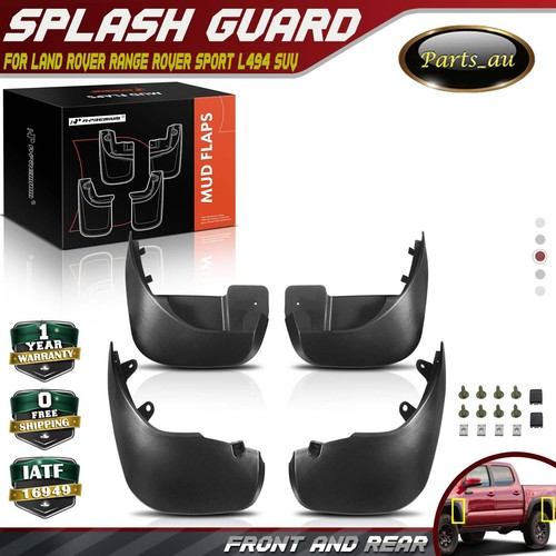 4x Mud Flap Splash Guards for Land Rover Range Rover Sport 2014-2016 ...