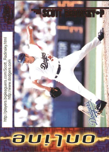 1998 Pacific Online Red #384 Scott Radinsky - BB | eBay