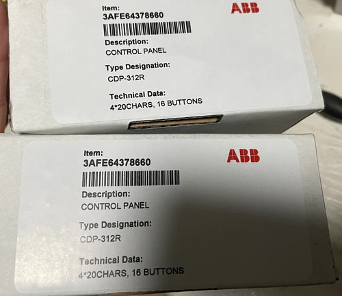 New ABB CDP-312R CDP312R Control Panel Expedited Shipping DHL 1-Year ...