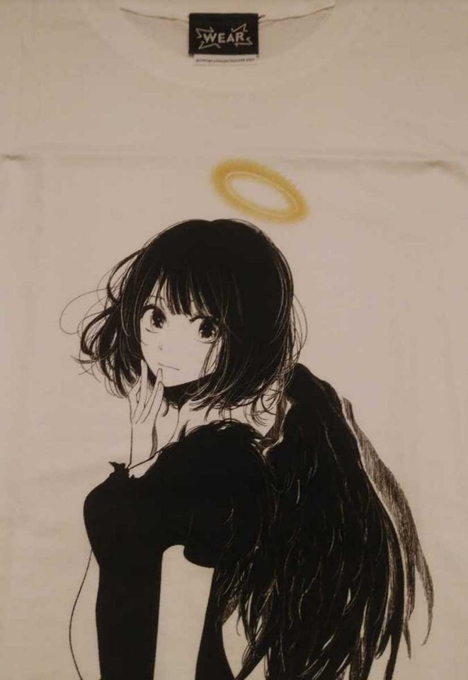 y7h Kuzu no Honkai Yokoyari Mengo Message T-shirt White M Rare Vintage ...