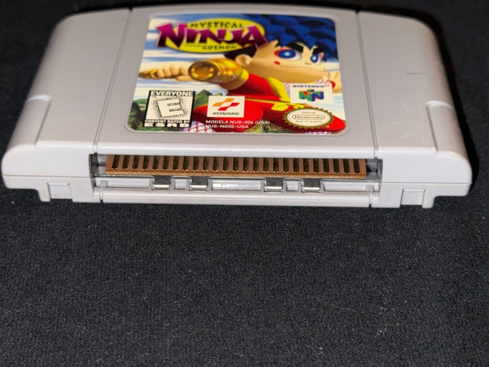 Mystical Ninja Starring Goemon (Nintendo 64, 1998) Cleaned Tested ...