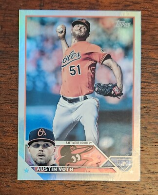 2023 Topps Series 2 - Austin Voth Rainbow Foil #647 Baltimore Orioles ...