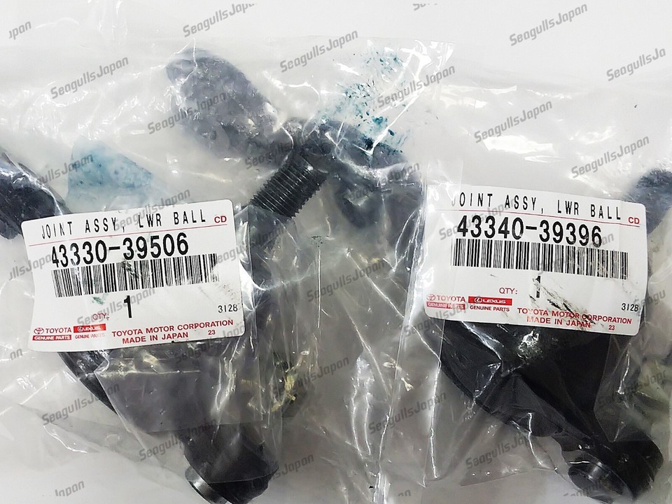 TOYOTA OEM JOINT ASSY, LOWER BALL, FRONT RH LH Pair 43330-39506 43340 ...