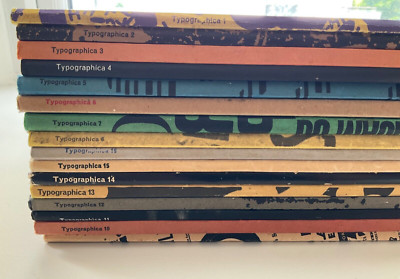 Typographica New Series complete 1–16 | Typography Graphic Design Type ...
