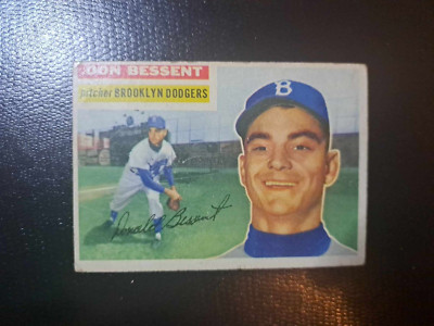 1956 TOPPS - #184 DON BESSENT (DODGERS)!! CONDITION | eBay