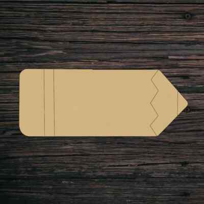 Unfinished DIY Wooden Pencil Cutout - Paint Your own Back to School ...