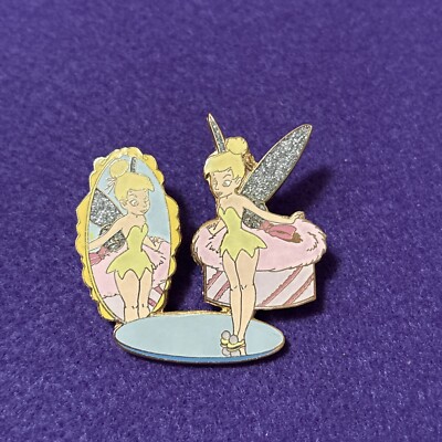 Disney Japan Tinker Bell Powder Puff Pin | eBay