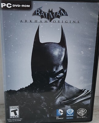 NEW Opened Batman: Arkham Origins - PC Game 3 Discs + Code 883929319633 ...