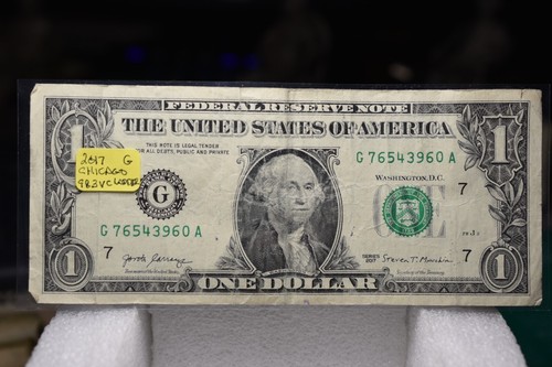 1 $1 DOLLARS LADDER NOTE FANCY SERIAL FROM COLLECTION LOOK | eBay
