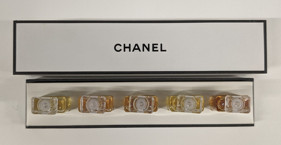 Chanel Miniature Perfume Box Set No. 5, Coco Mademoiselle, Allure, No ...