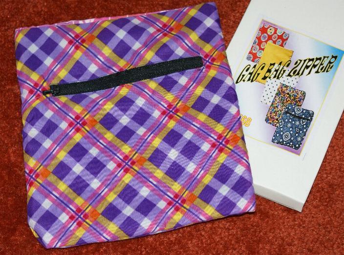 Gag Bag with Zipper (pattern fabric)-- color changing bag -- fun for ...