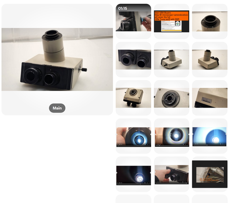 Olympus BH2-TR30 Trinocular Head for 23mm (BHS, BHTU, BHT, BH-2 etc ...