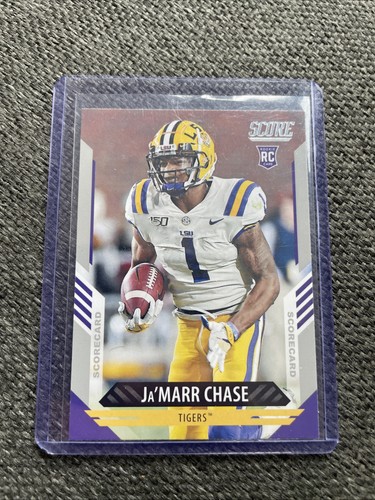 2021 Panini Score JaMarr Chase Rookie Card #325 BENGALS | eBay