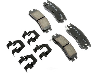 For 1993-1998 Saturn SW1 Brake Pad Set Rear AC Delco 17866DVDZ 1994 ...