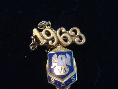 Collectible Vintage Rare 1963 SAS Lapel Pin with chain | eBay