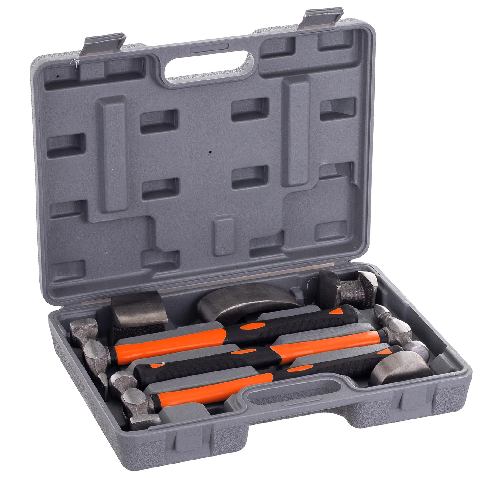 7 PC HAND CAR AUTO BODY WORK HAMMER AND DOLLY FENDER TOOL DENT REPAIR ...