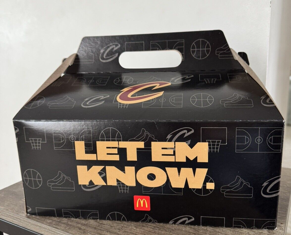 McDonald's Cleveland Cavaliers Dinner Box Free US Shipping | eBay