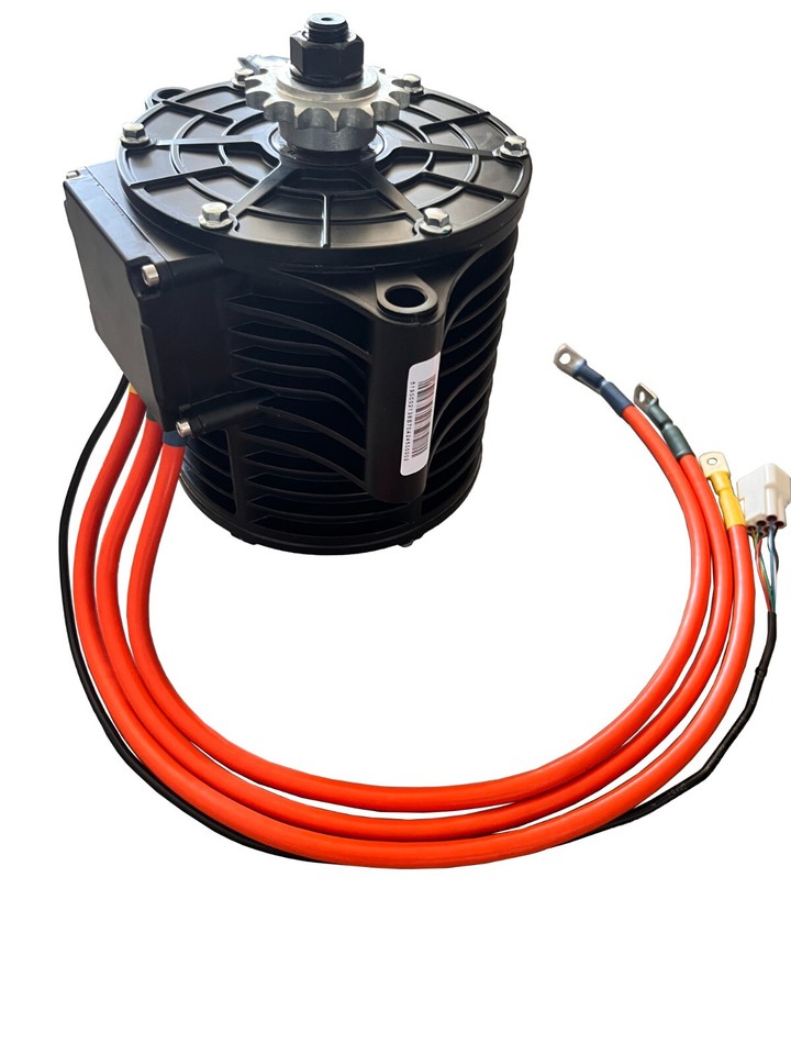 QS138-B 70H 72V 3000W Mid drive motor with ND72450 Fardriver controller ...