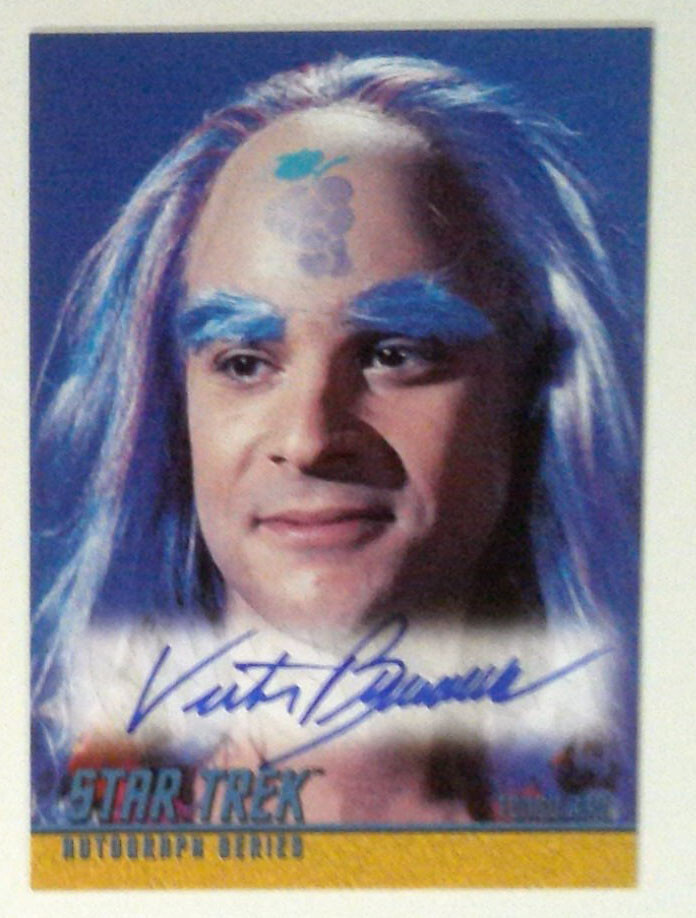 Star Trek TOS SEASON 3 AUTO A82 Victor Brandt/Tongo Rad | eBay