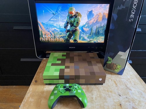 Minecraft Xbox One S 1TB Limited Edition Console! 889842199062| eBay