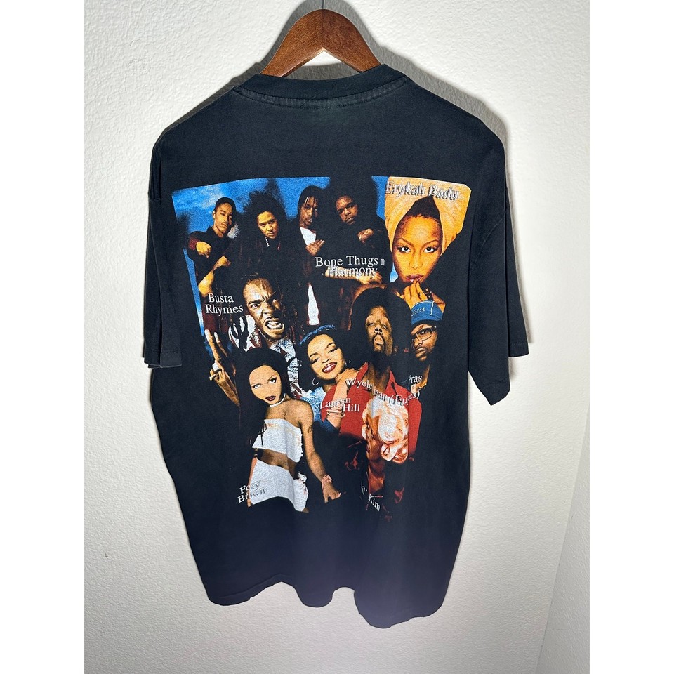 Tupac Notorious B.I.G Rap Tee 90s Vintage Reprint Single Stitch T-shirt ...