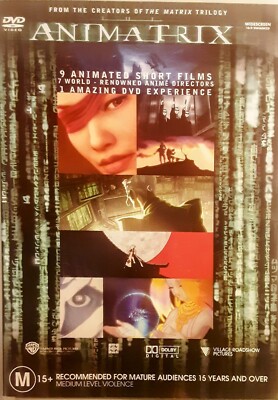 Animatrix DVD - Keanu Reeves (Region 4, 2003) with Booklet 9398710384895 | eBay