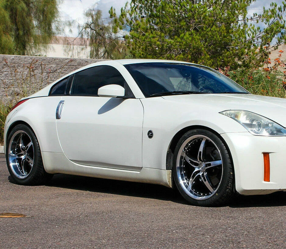 Nissan 350z Black Rims