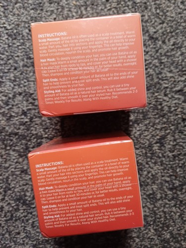 2 x Wealthskin The Miracle Oil Batana Oil Scalp & Hair Oil 4 Fl.oz ...