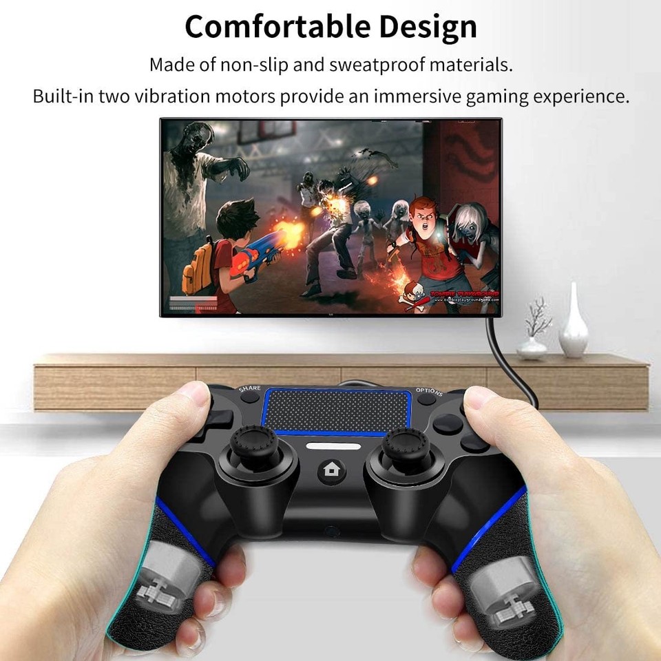 DIANVEN Wired Controller PS4 Controller Wired for Playstation 4/Pro/Slim, PC | eBay