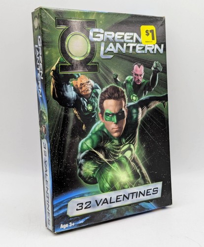 Green Lantern Ryan Reynolds 32 Superhero Valentines New In Box DC ...