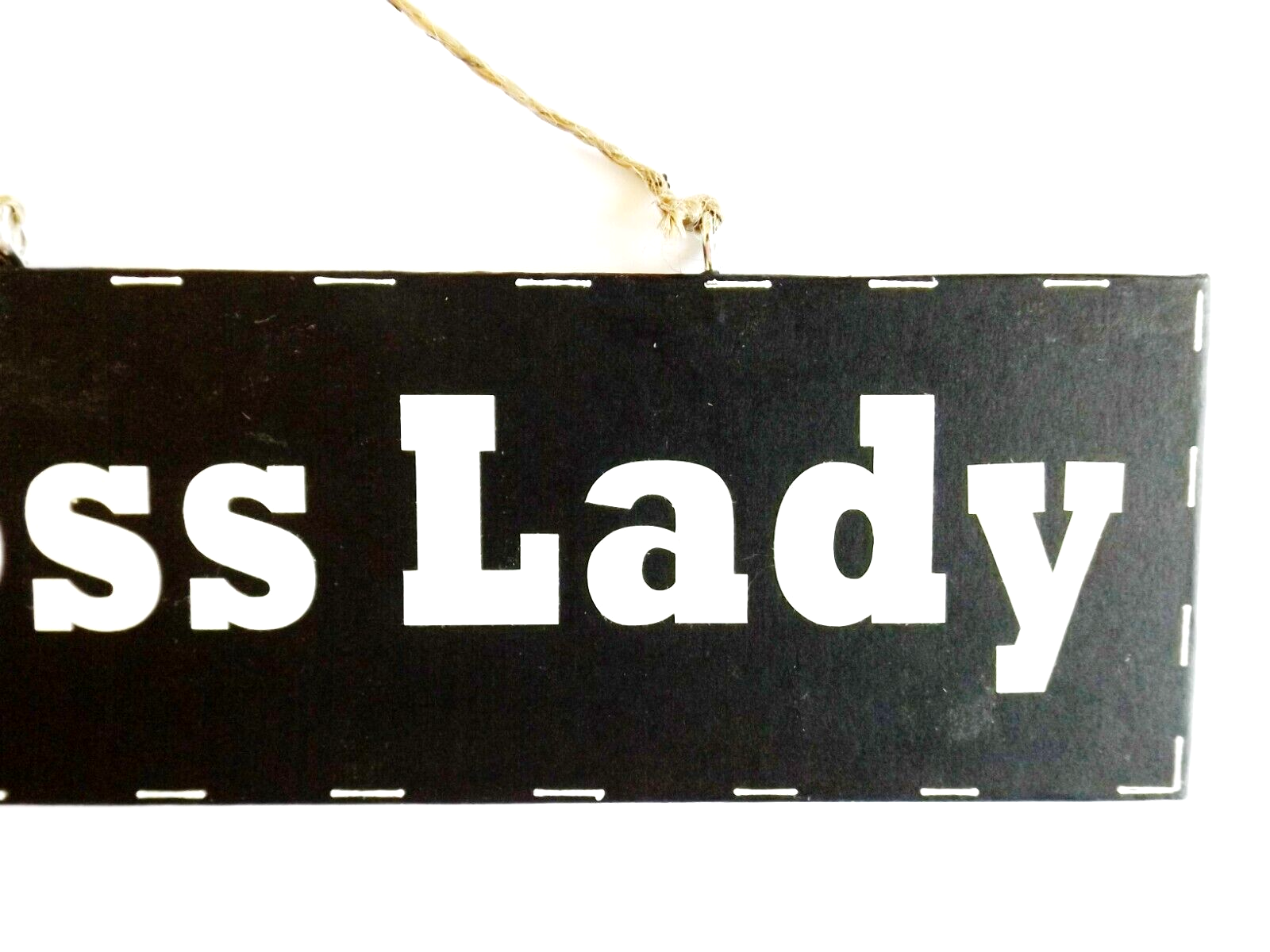 Boss Lady Door Sign Girls Funny Plaque Office Decor Colleagues Wife ...
