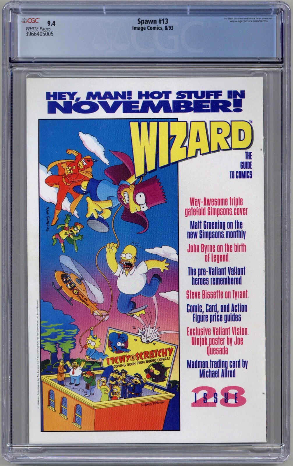 Spawn #13 CGC 9.4 NM (1993) Todd McFarlane - Spawn poster by Walt ...