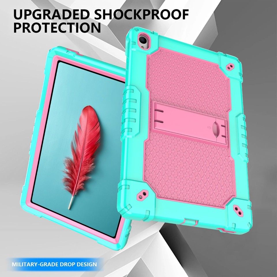 Case for VORTEX T10M PRO+ Tablet Case Cover with Shockproof Kick Stand ...