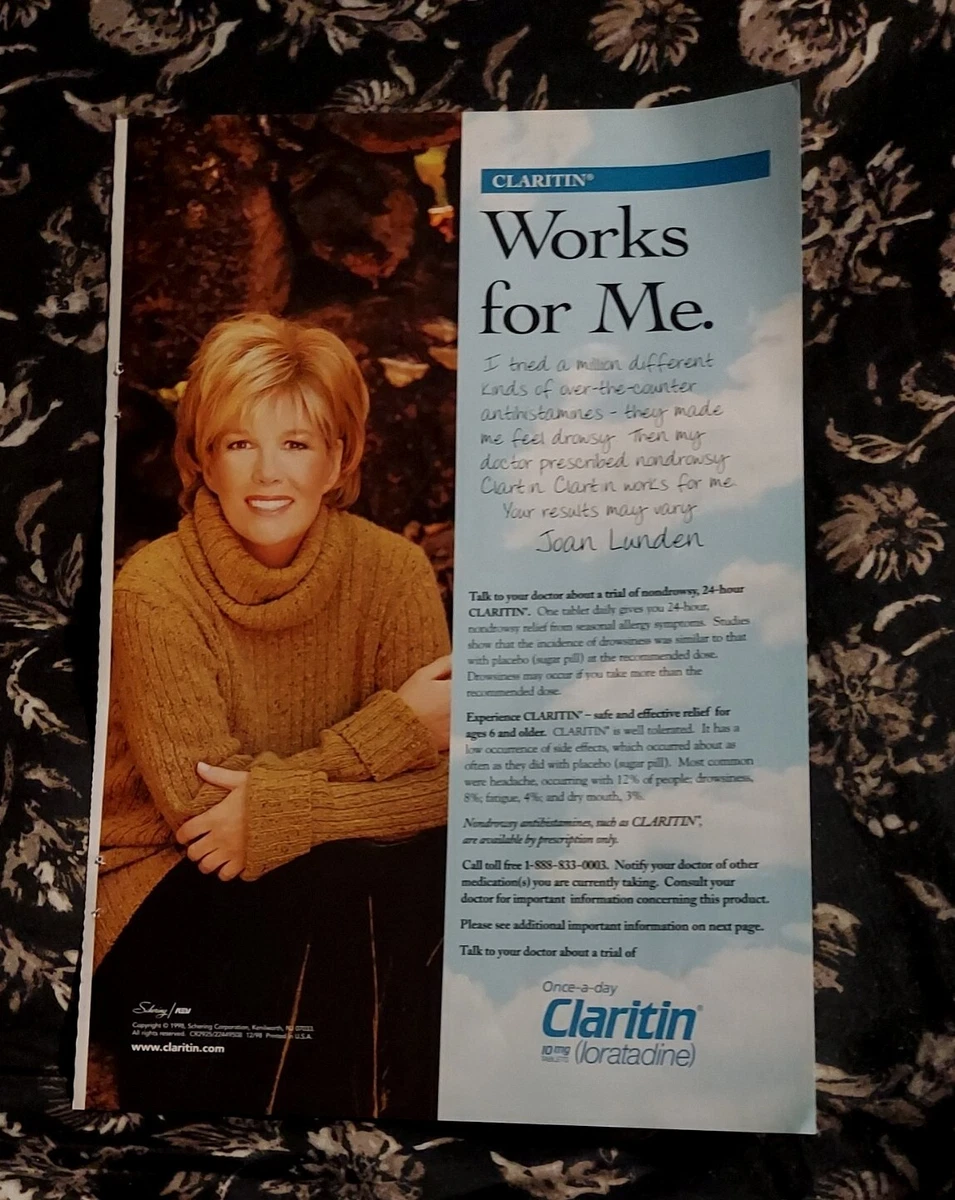 Claritin Magazine Ad