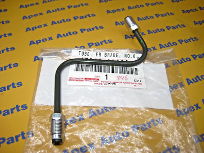 Toyota 4Runner Drivers Left Front Brake Hard Line Tube OEM Genuine 2003 ...