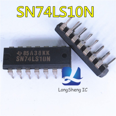 5PCS SN74LS10N Encapsulation:DIP-14,TRIPLE 3-INPUT POSITIVE-NAND GATES ...