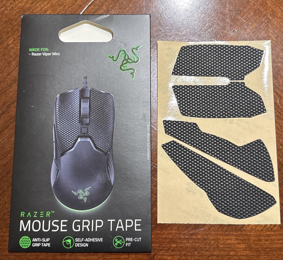 Razer Mouse Grip Tape For Razer Viper Mini Anti-Slip Grip Tape Pre Cut ...