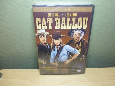 Cat Ballou (DVD, 1965) Special Edition Jane Fonda Lee Marvin New Sealed ...