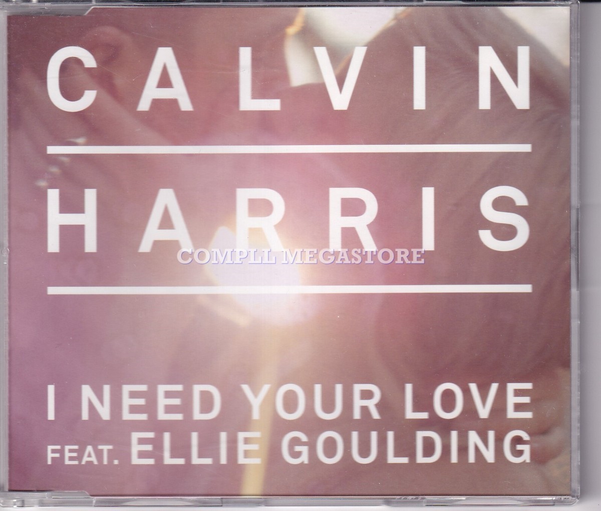 Calvin Harris I Need Your Love Album Cover Calvin Harris Ft. Ellie