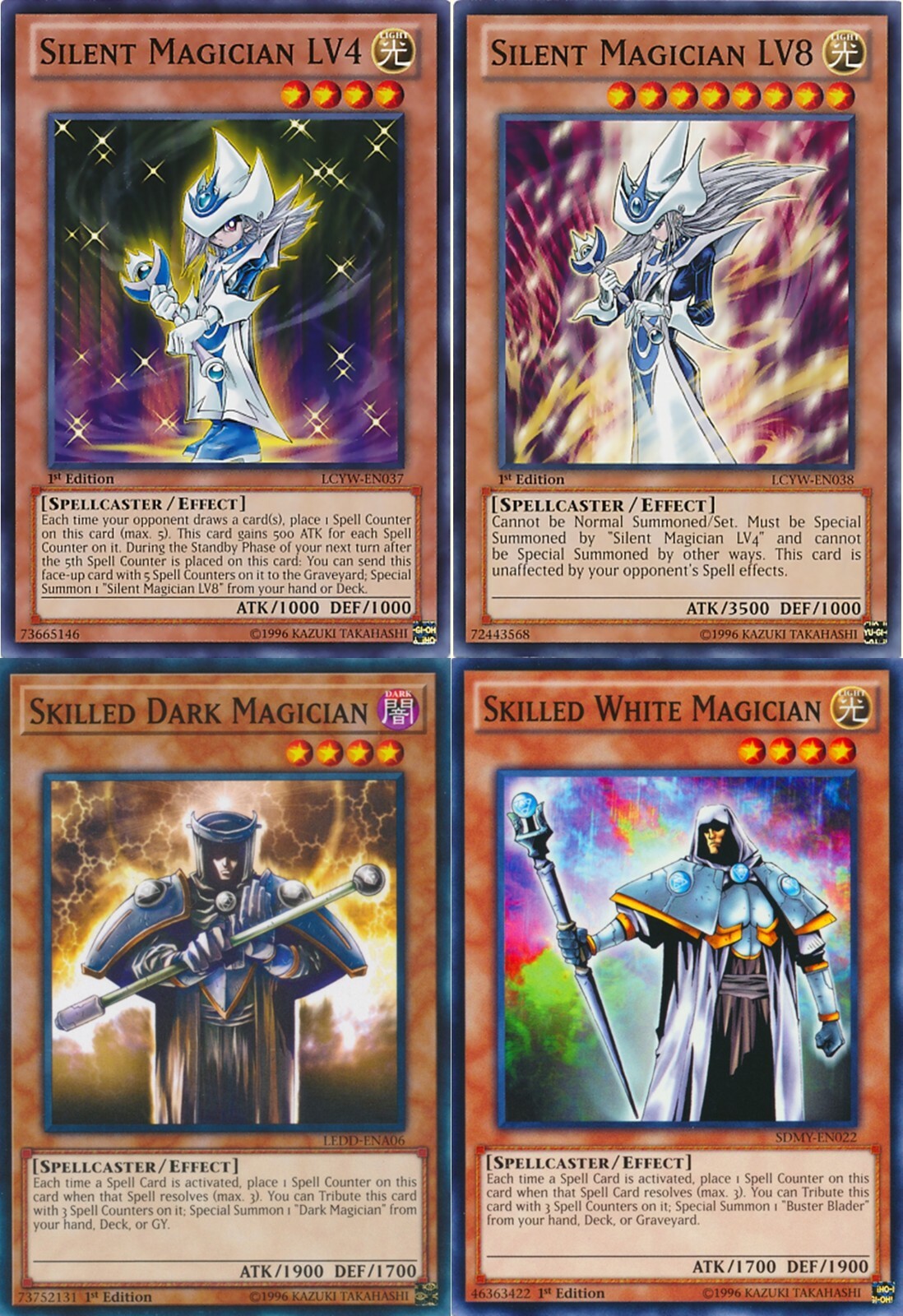 Yugioh Silent Magician Lv4