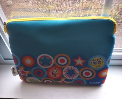 SpongeBob Squarepants Collectible Tablet Zipper Pouch Qatar Airways ...